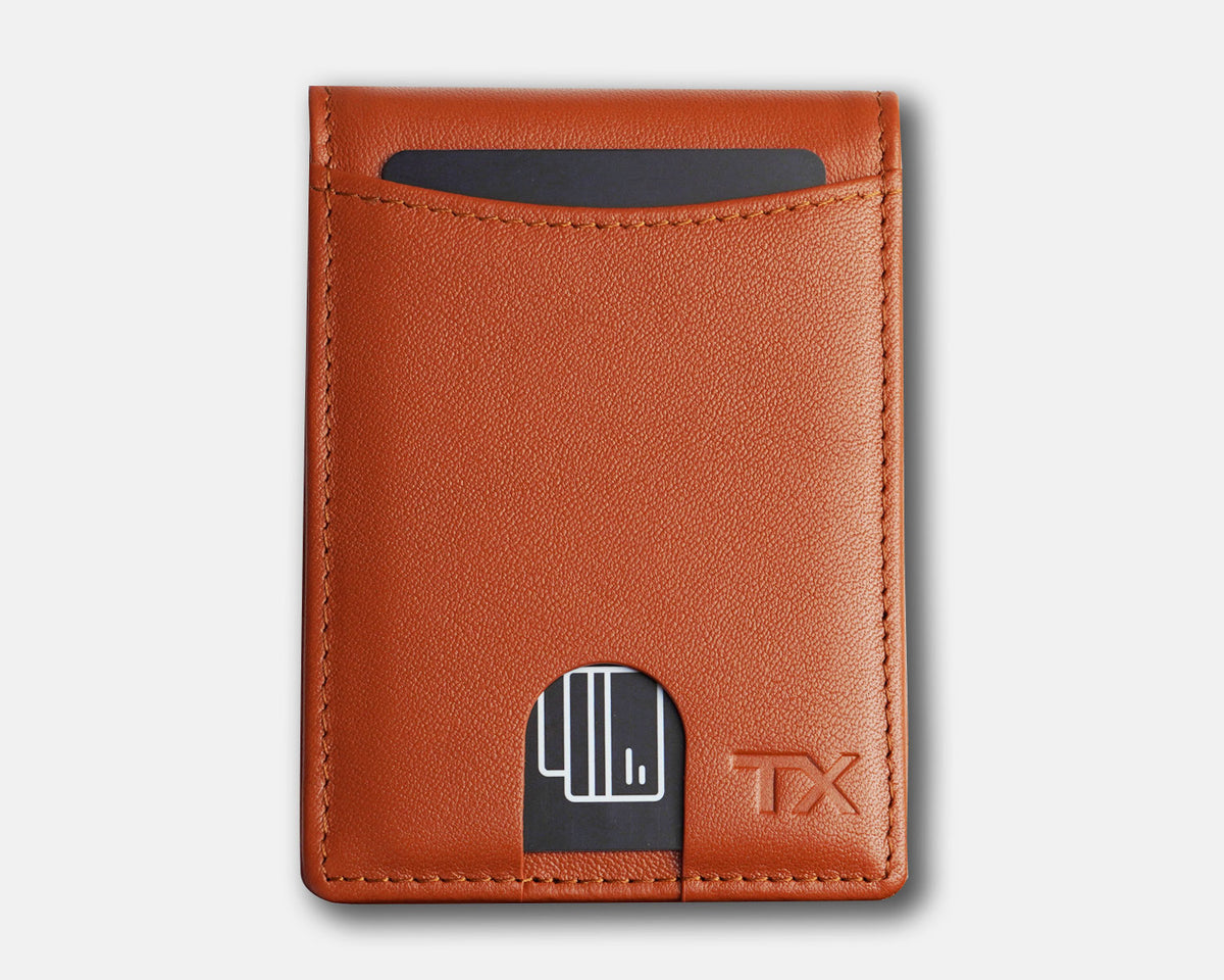 TITAN X Bifold Edition | Minimalist RFID-blocking Leather Wallet