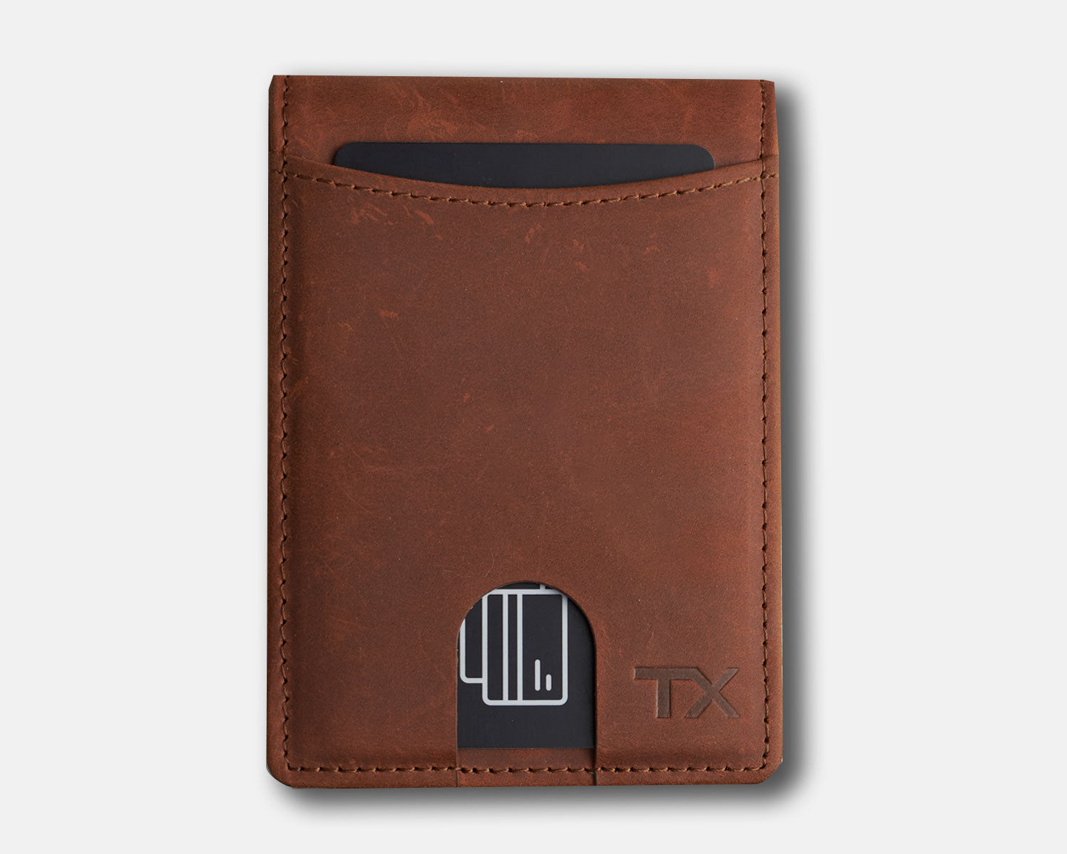 TITAN X Bifold Edition | Minimalist RFID-blocking Leather Wallet